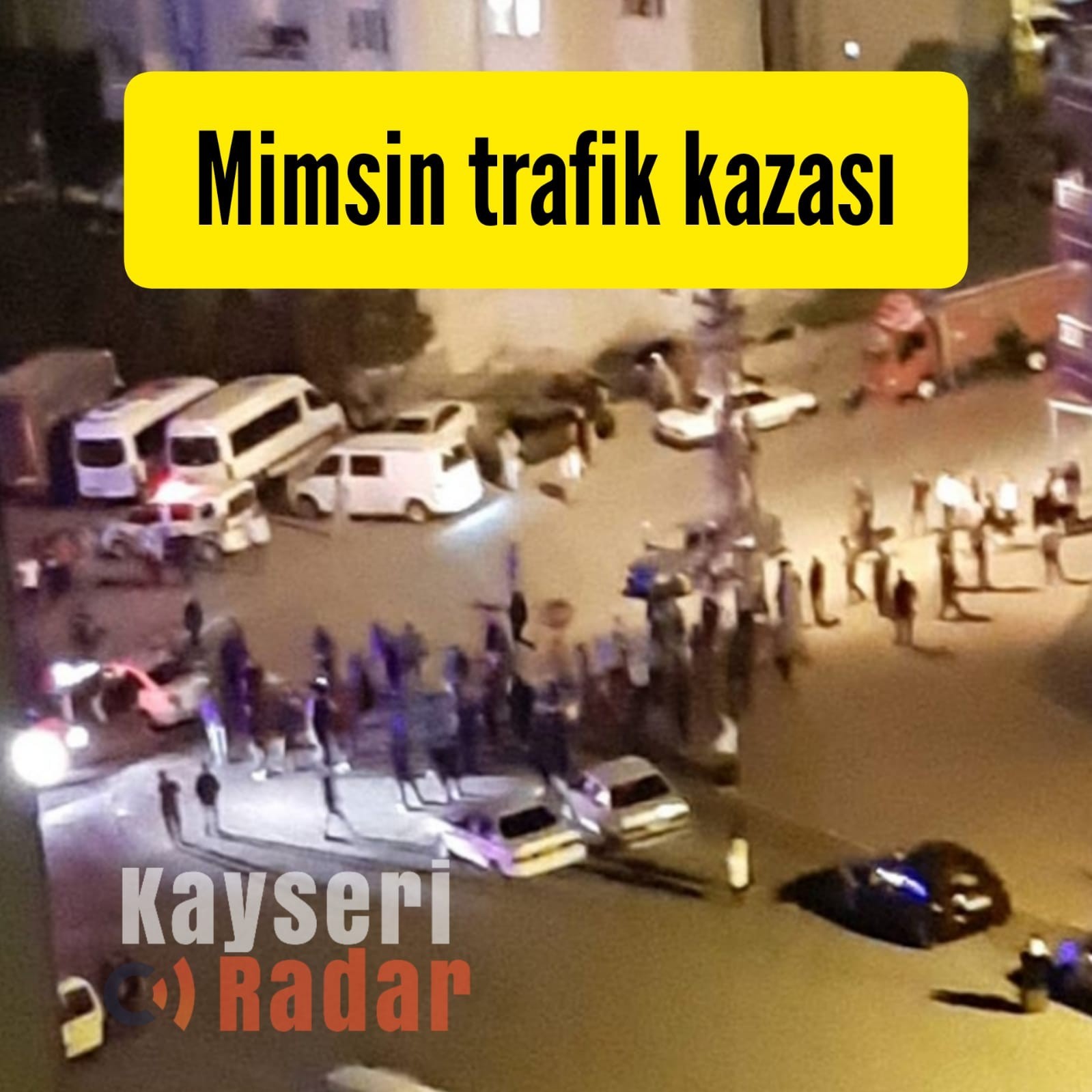 Kayseri Mimsin'de trafik kazası (VİDEOLU HABER) - Canlı Gaste Kayseri Mimsin'de trafik kazası (VİDEOLU HABER) - Canlı Gaste